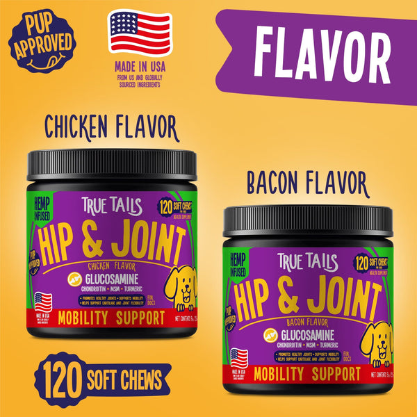 True Tails Hip & Joint With Hemp For Dogs
