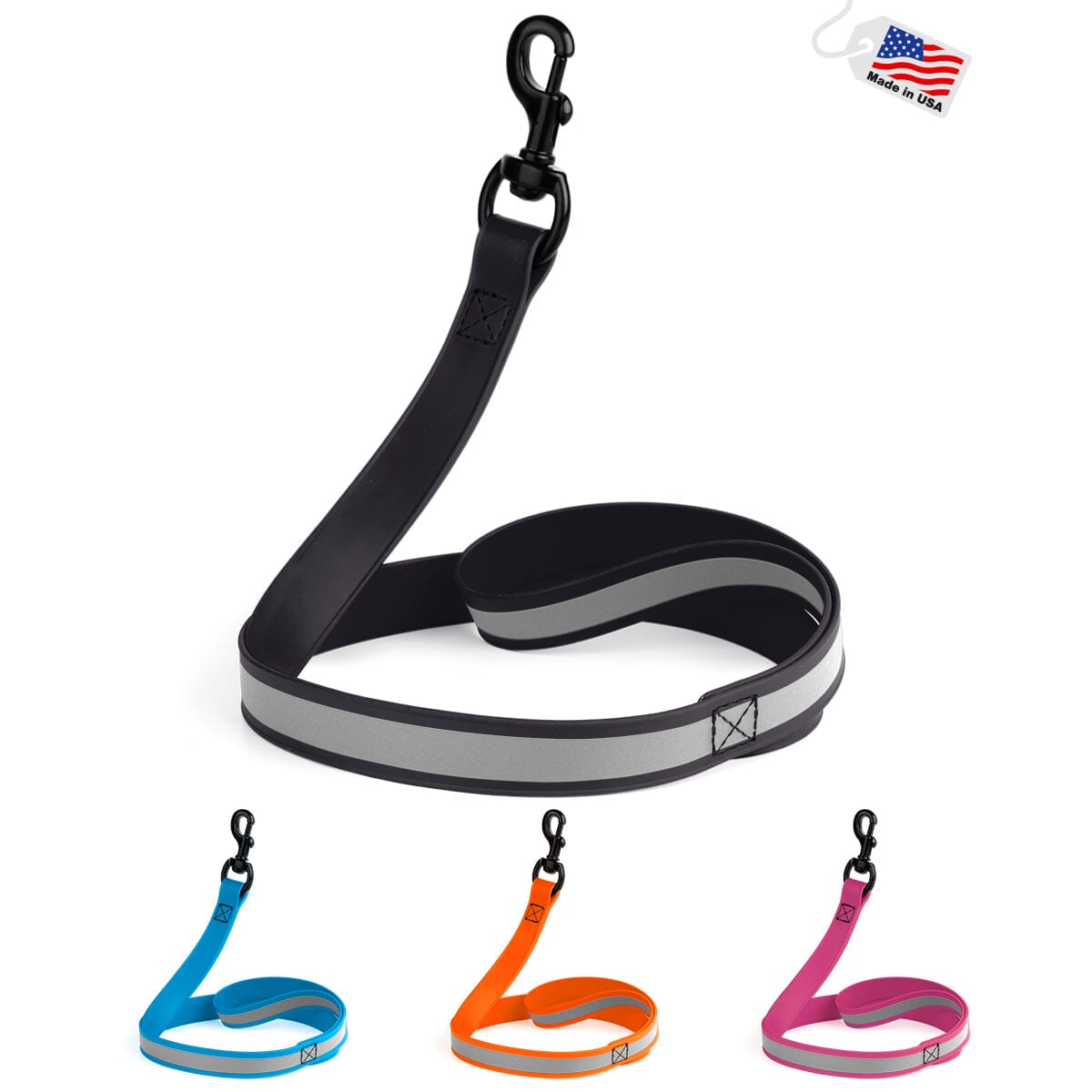 Biothane Reflective Dog Leash — Dogline