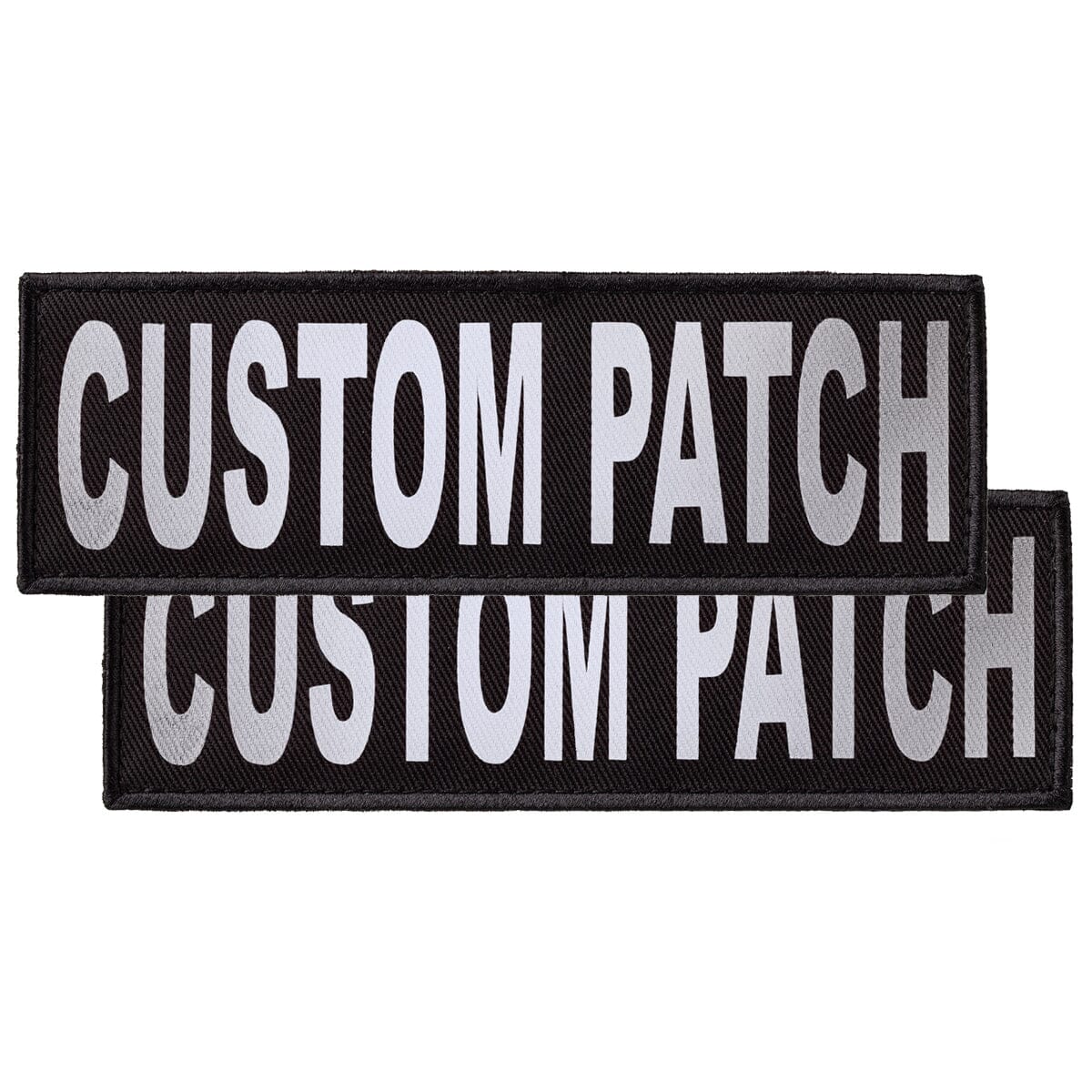 Personalized Removable Reflective Patches (Set of 2)