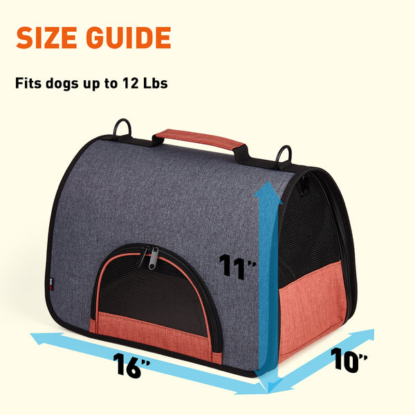 Dual Color Collapsible Pet Carrier — Dogline
