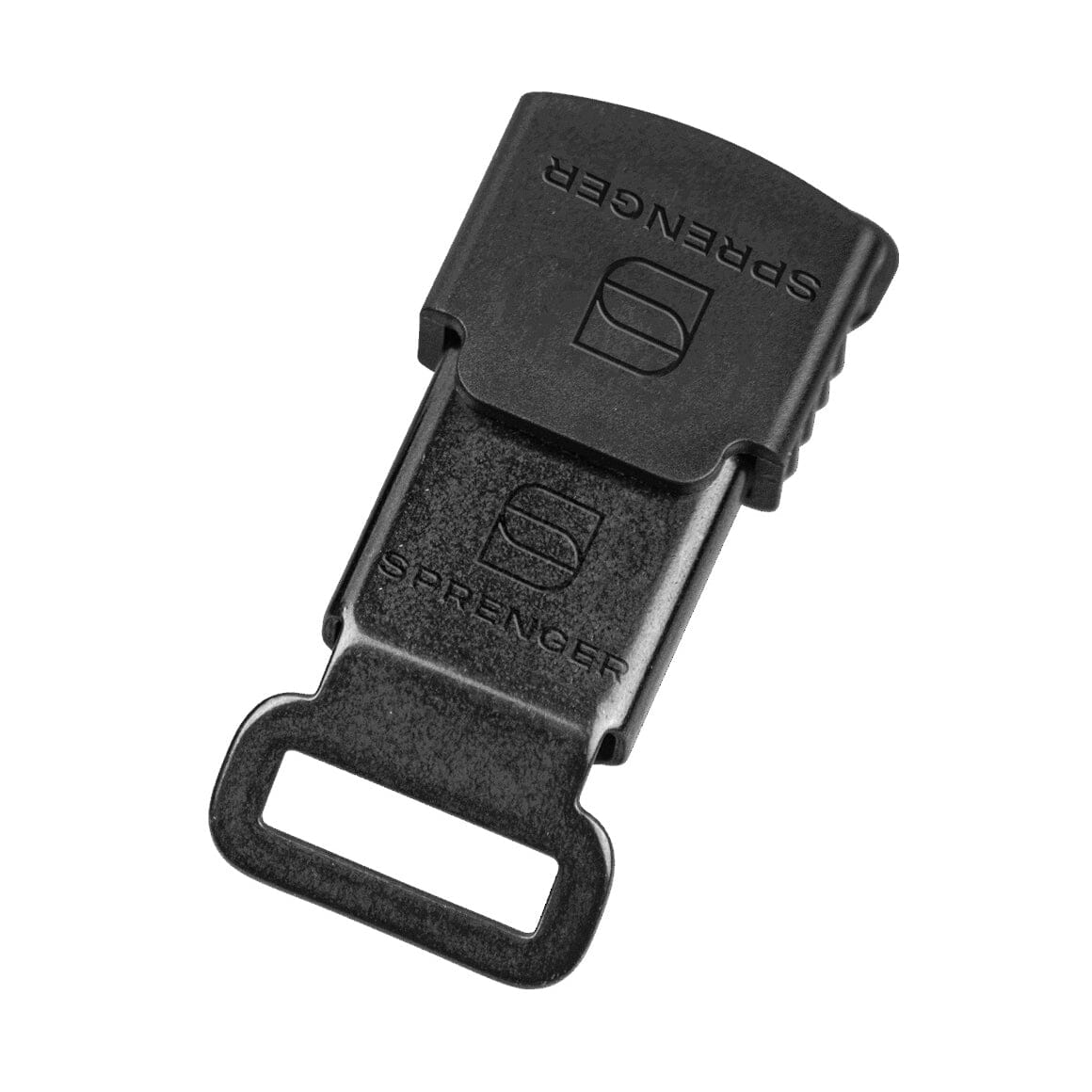 Herm Sprenger - ClicLock Safety Fastener for Flat-Style Collars – Blac