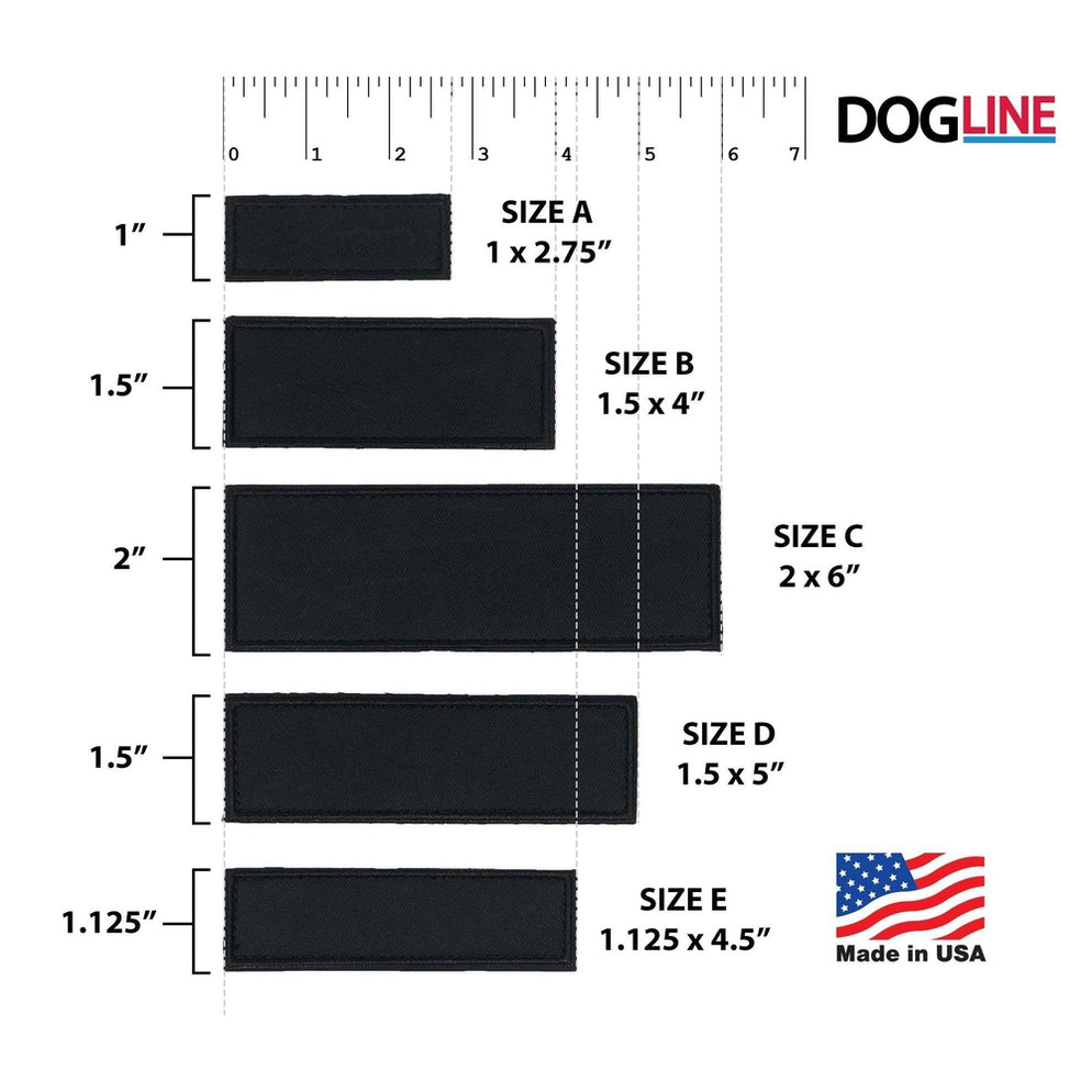 Personalized Removable Patches (Set of 2) — Dogline