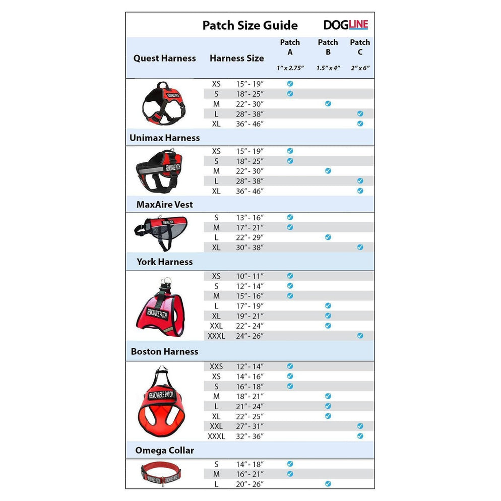 Personalized Removable Patches (Set of 2) — Dogline